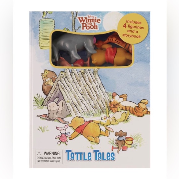 Disney | Toys | Disneys Winnie The Pooh Tattle Tales Storybook And 4 ...